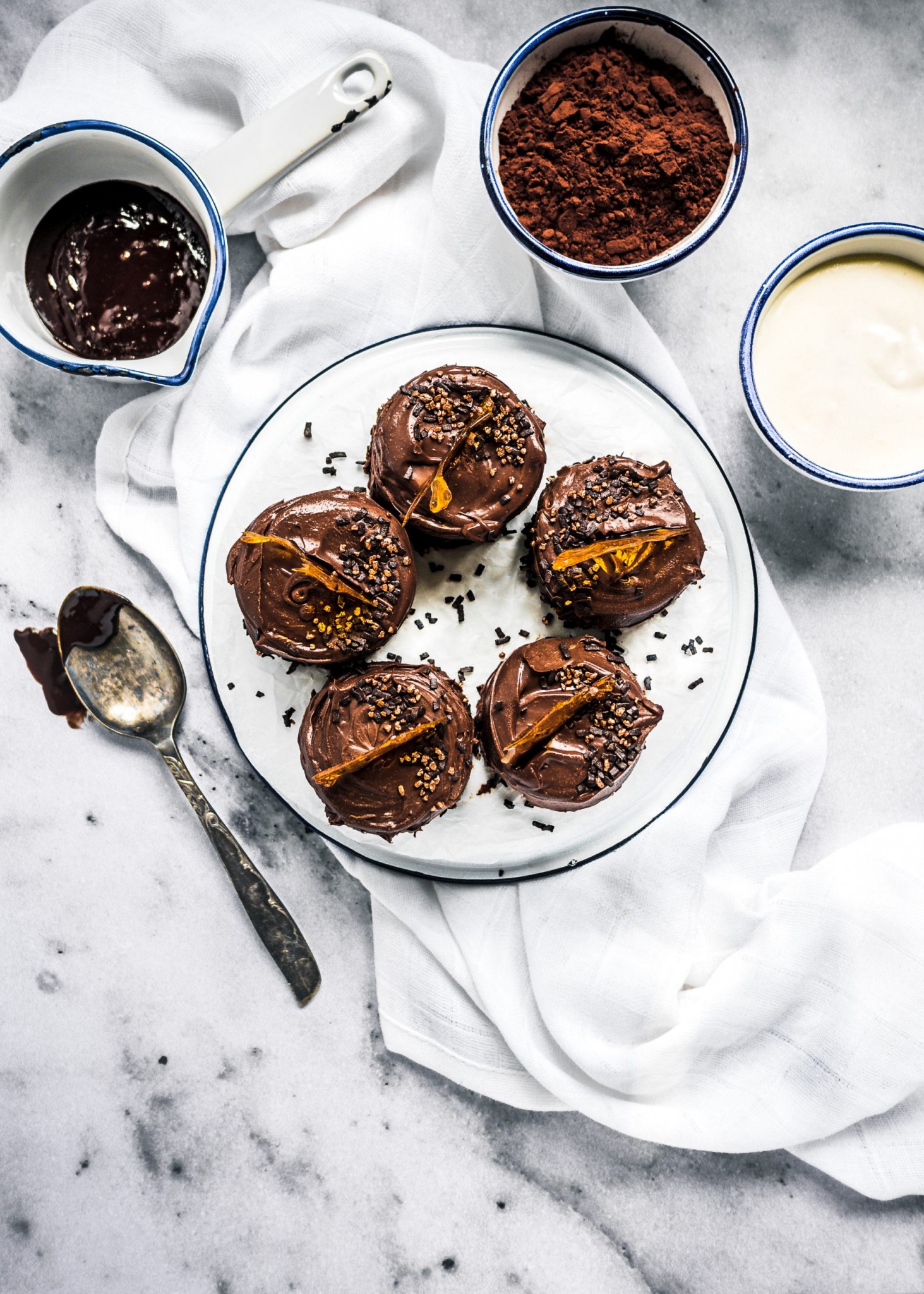Chocolate & Chestnut Desserts - Table Lane